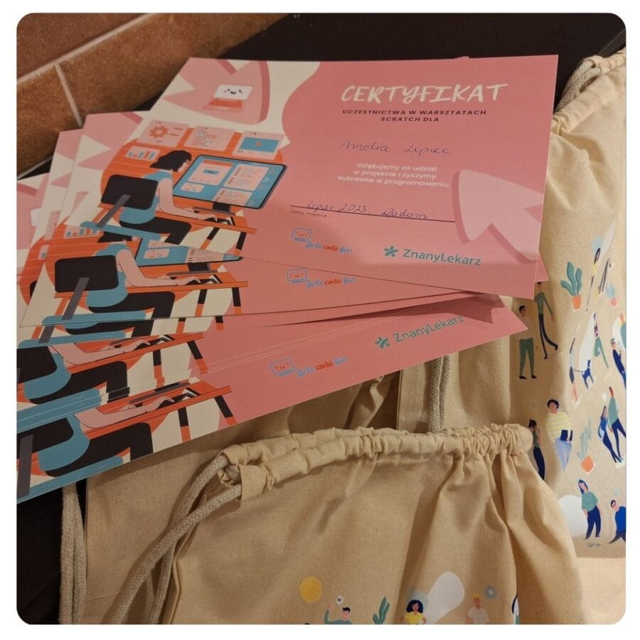 Summer 2025 - GCF & ZL Fun LAB Radom - Girls Code Fun